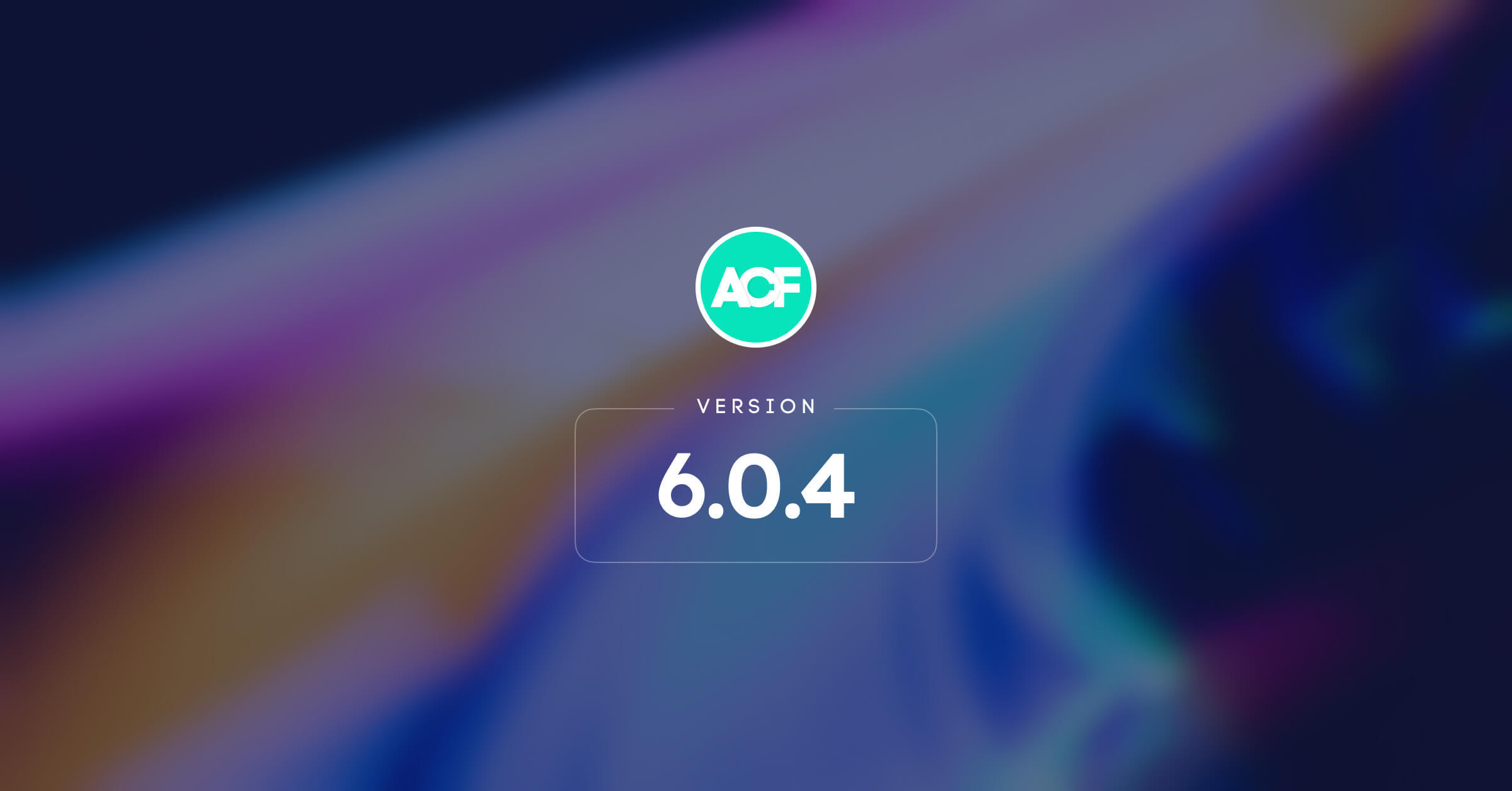Advanced Custom Fields 6.0.4 Released
