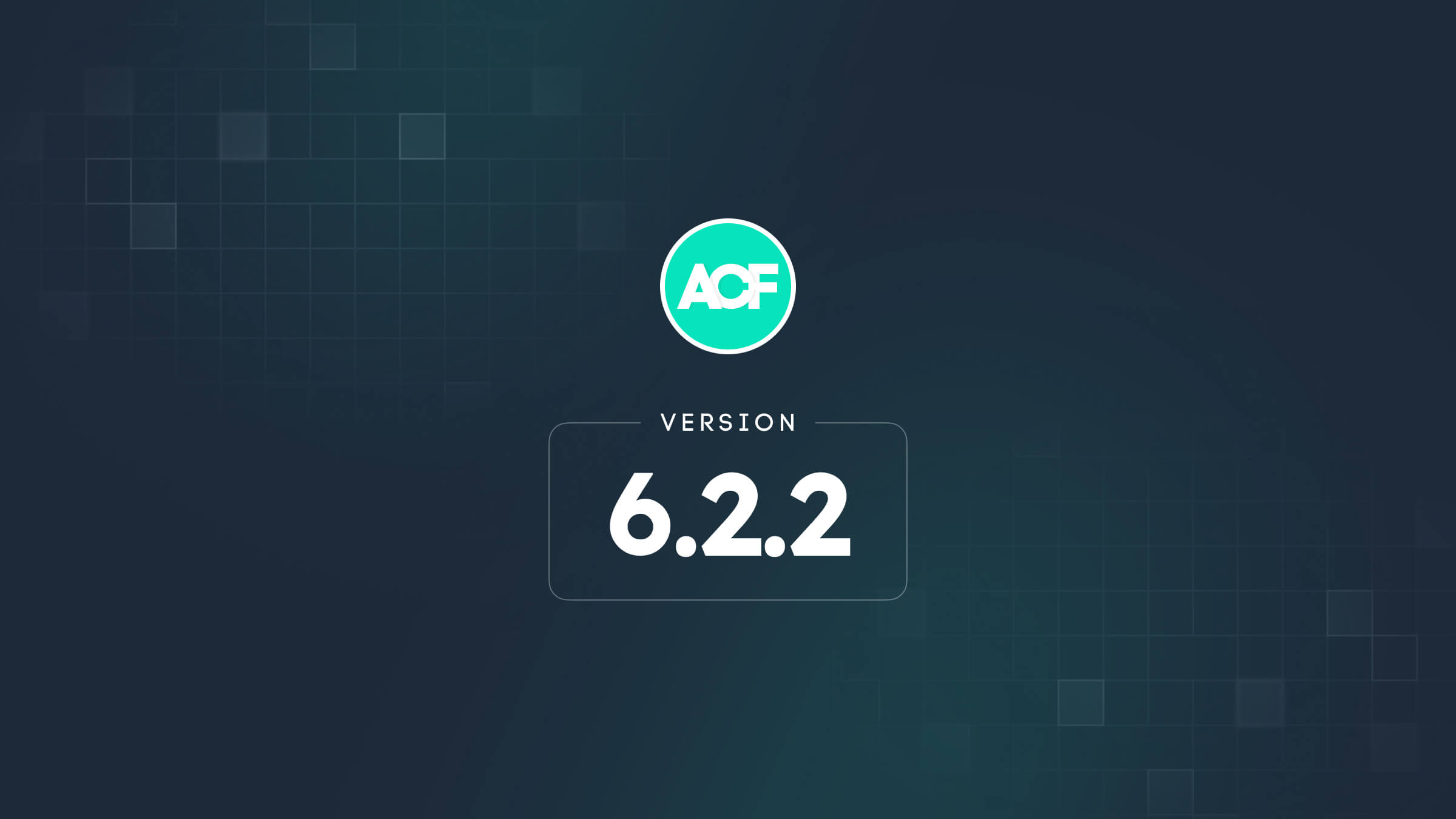 ACF | ACF 6.2.2