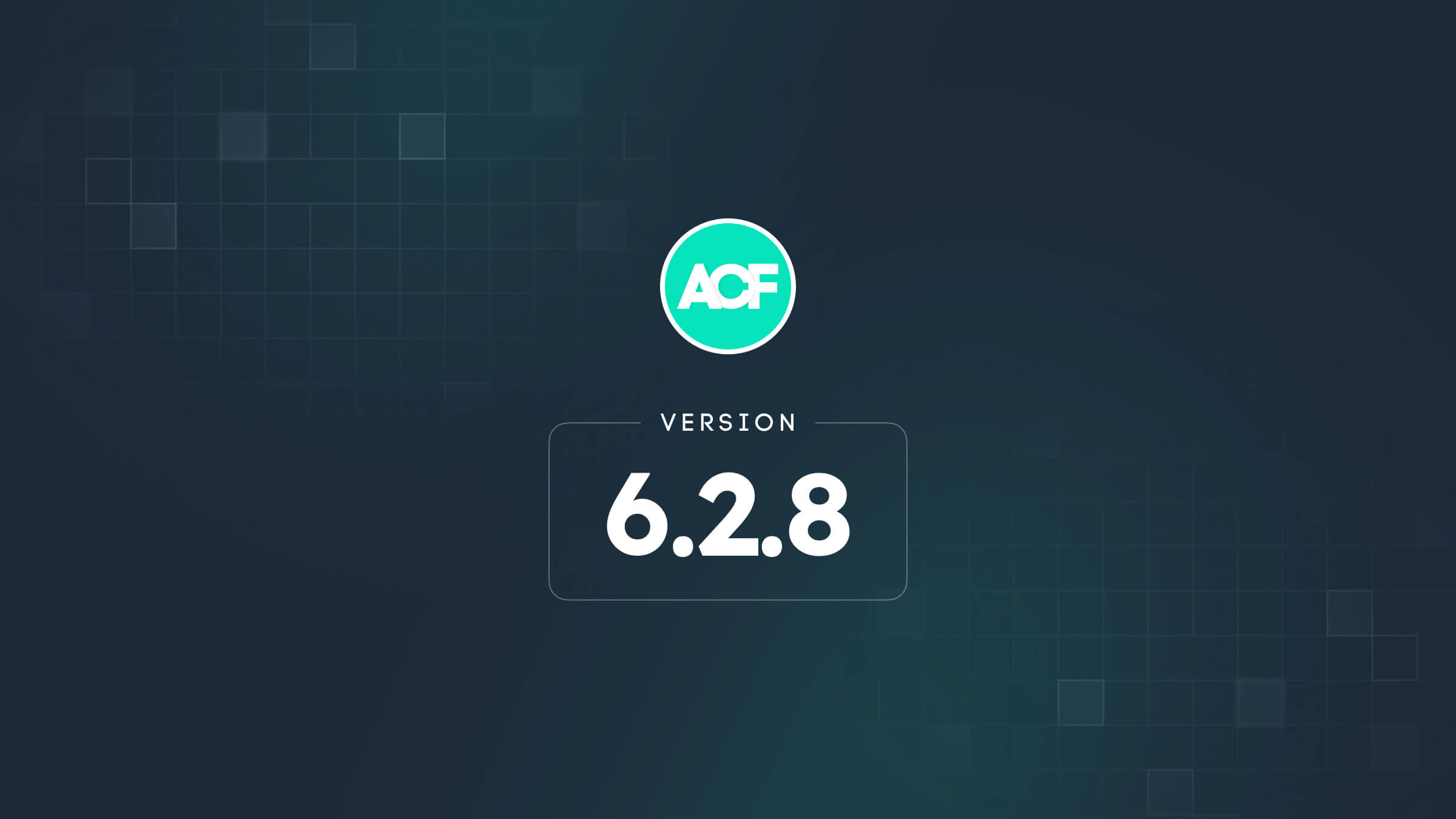 ACF | ACF 6.2.8