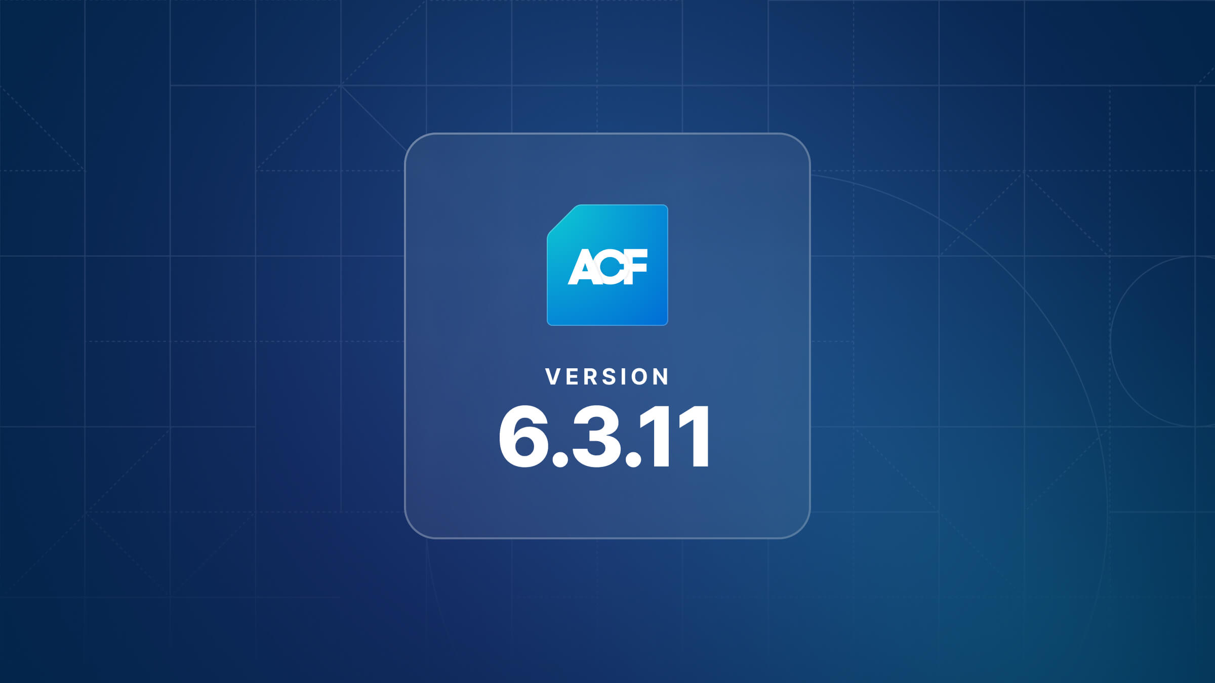 ACF | ACF 6.3.11