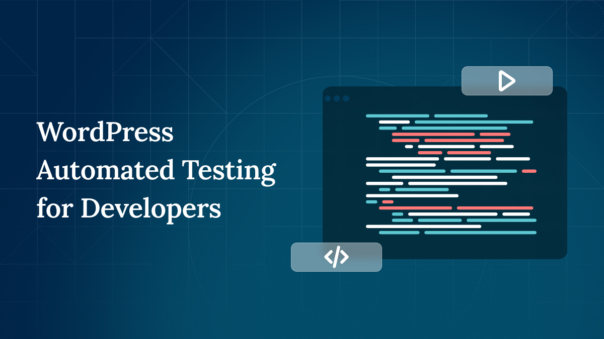 Acf Wordpress Automated Testing For Developers 6384